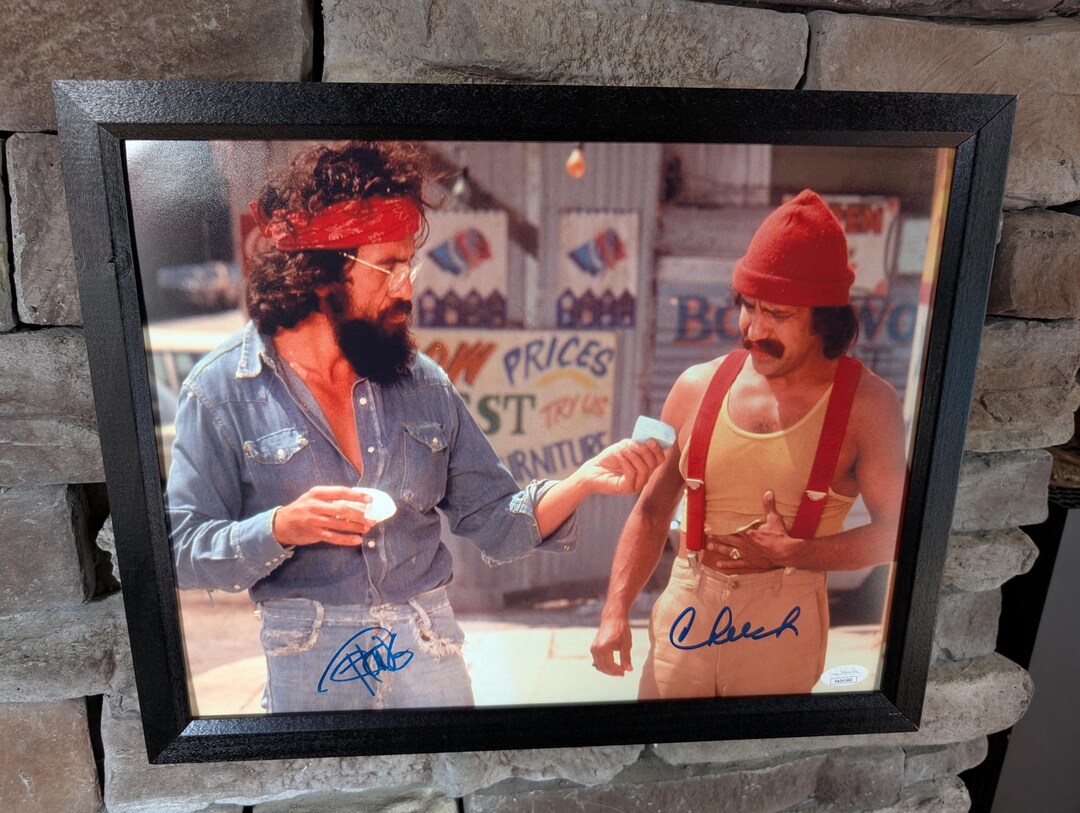 Autographed Tommy Chong and Cheech Marin Cheech and Chong 11x14 Inch ...