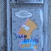 Autographed Nancy Cartwright Voice of Bart Simpson 1990 Topps Sticker ...
