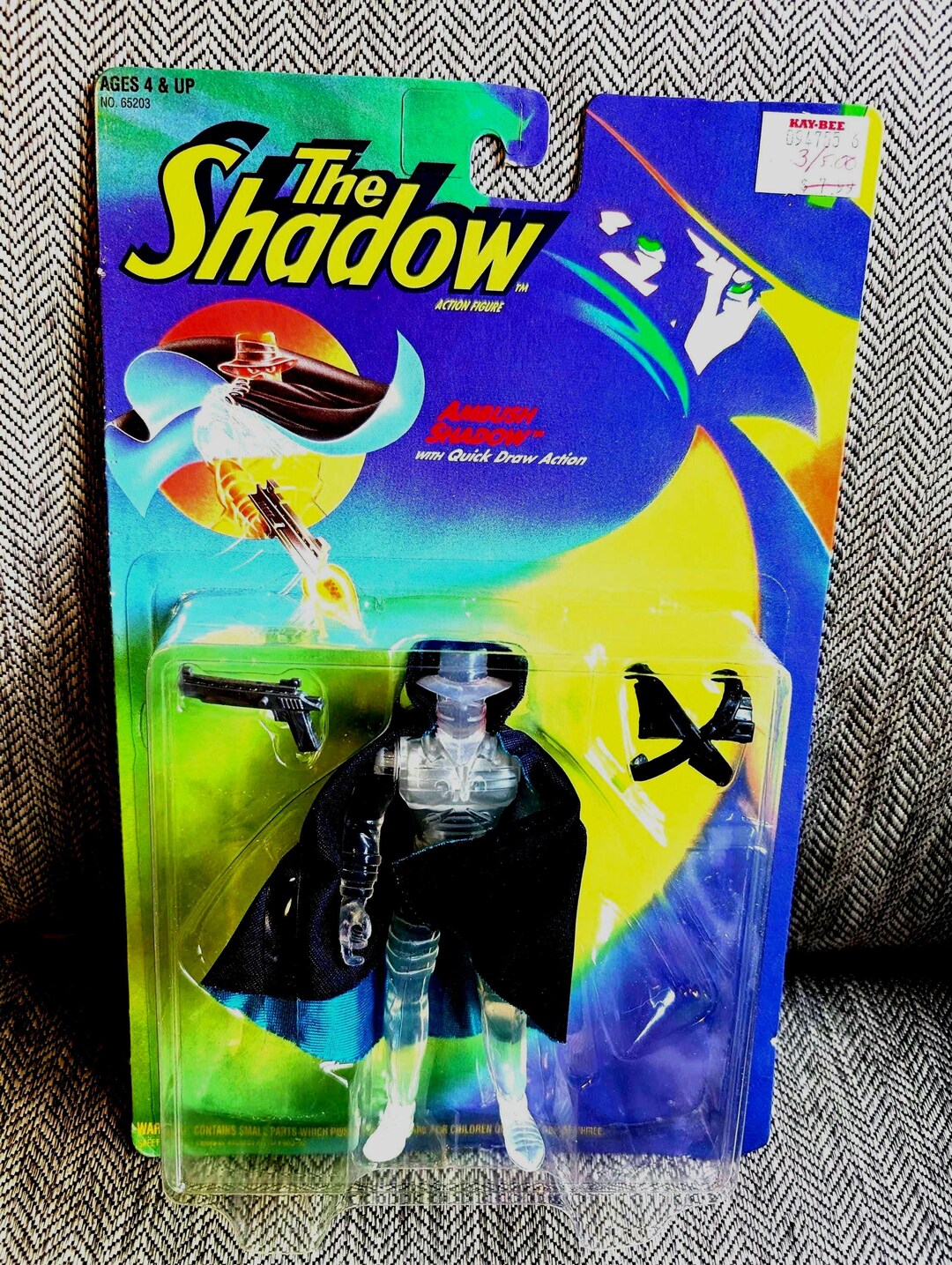 Vintage 1994 Kenner Toys the Shadow Action Figure in Original Box Never ...