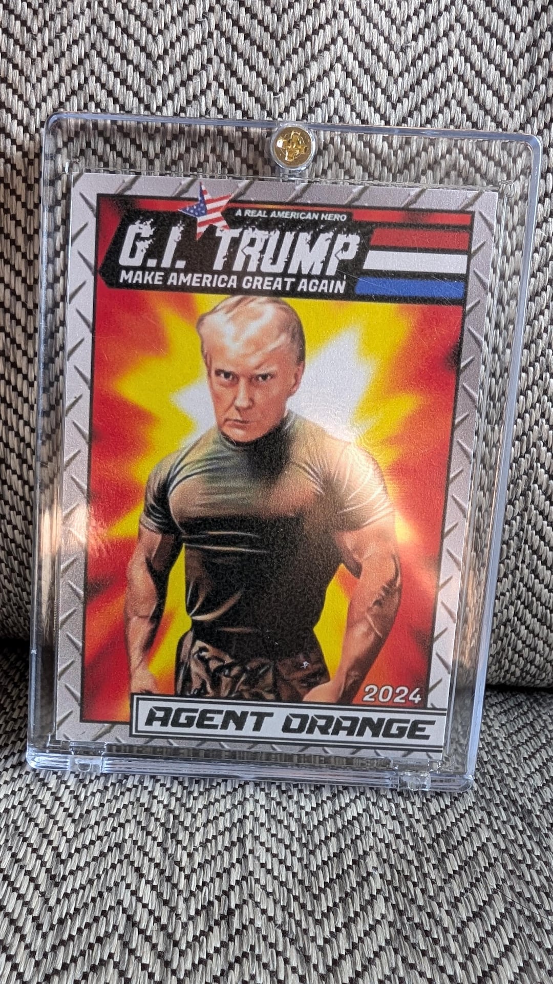 Donald Trump GI Trump Agent Orange Trading Card. - Etsy