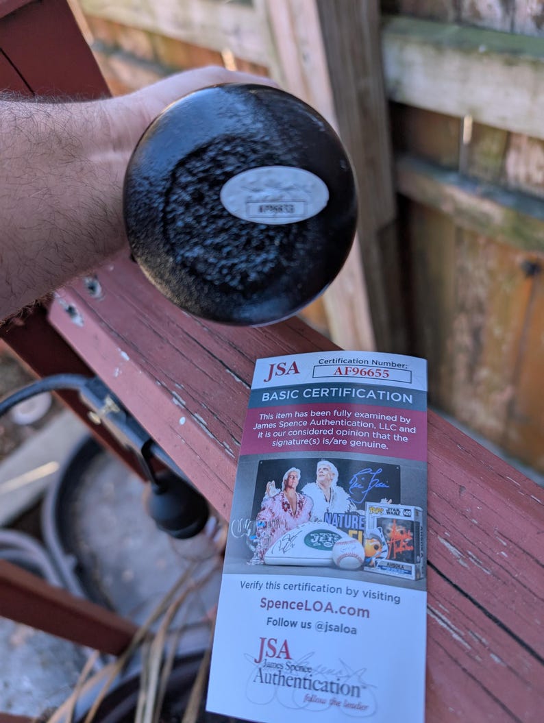 Autographed Pete Rose Baseball Bat With Sorry I Bet on Baseball ...