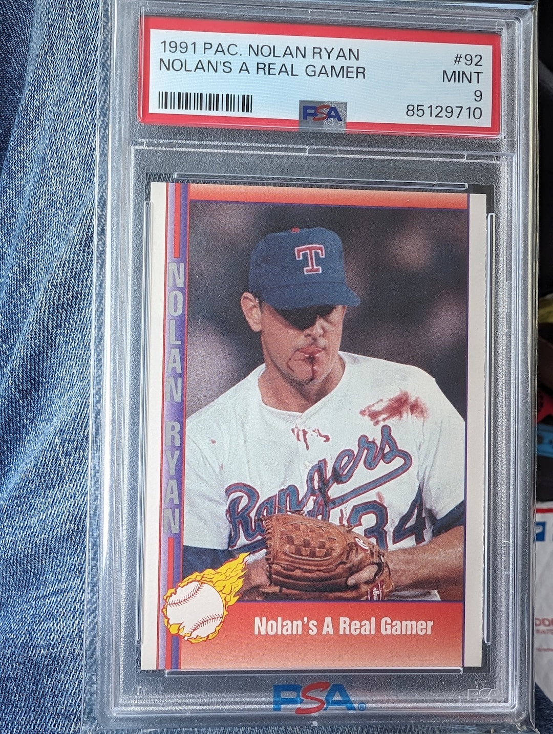 1991 Pacific Trading Cards # 92 Nolan Ryan Nolans a Real Gamer Mint ...