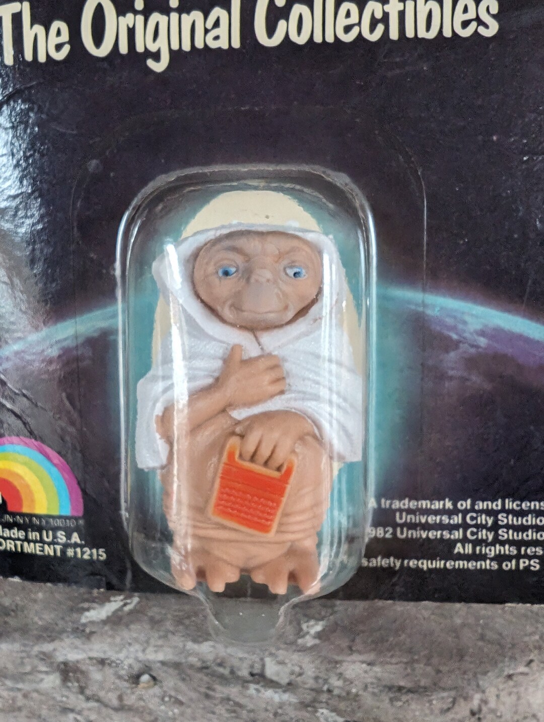 1982 Topps E.T. the Extra Terrestrial the Original Collectibles Figure ...