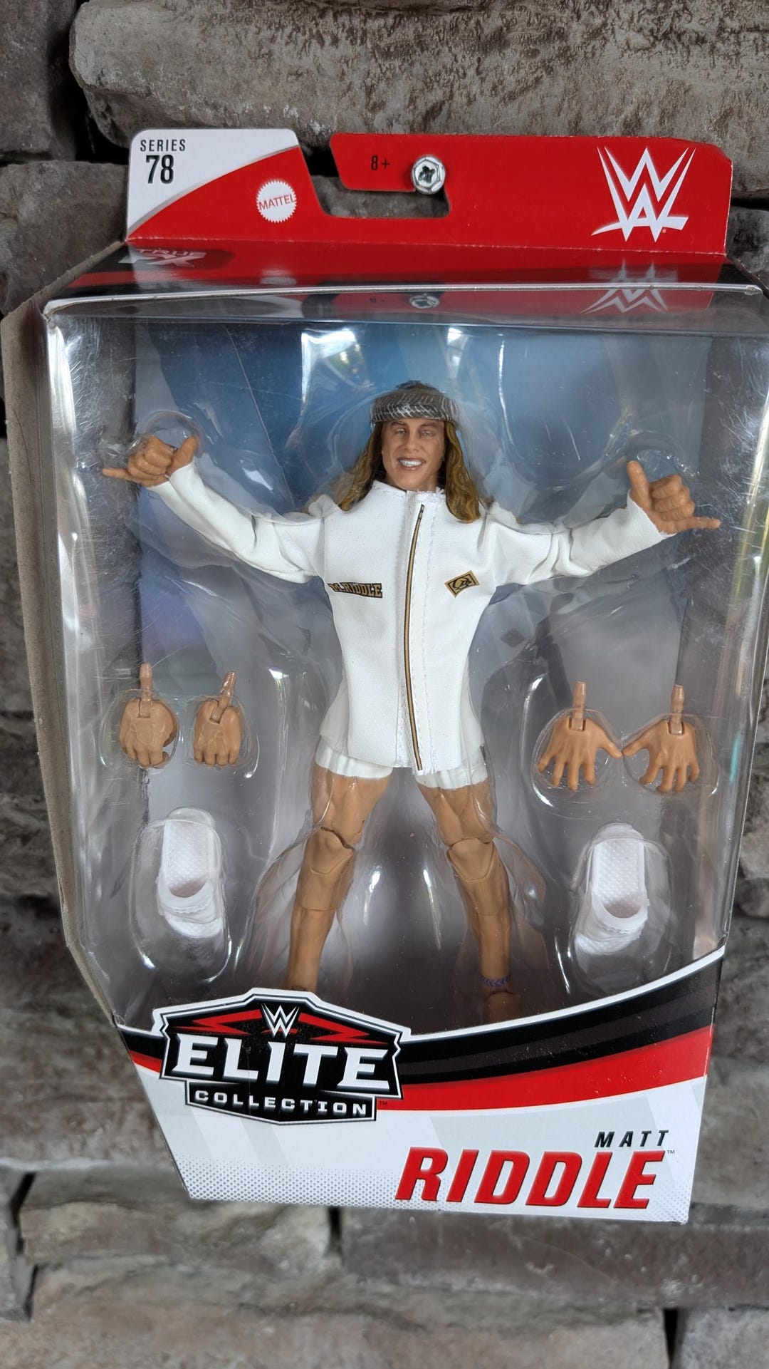 Vintage Mattel Toys WWF WWE Matt Riddle Elite Collection Series 78 ...