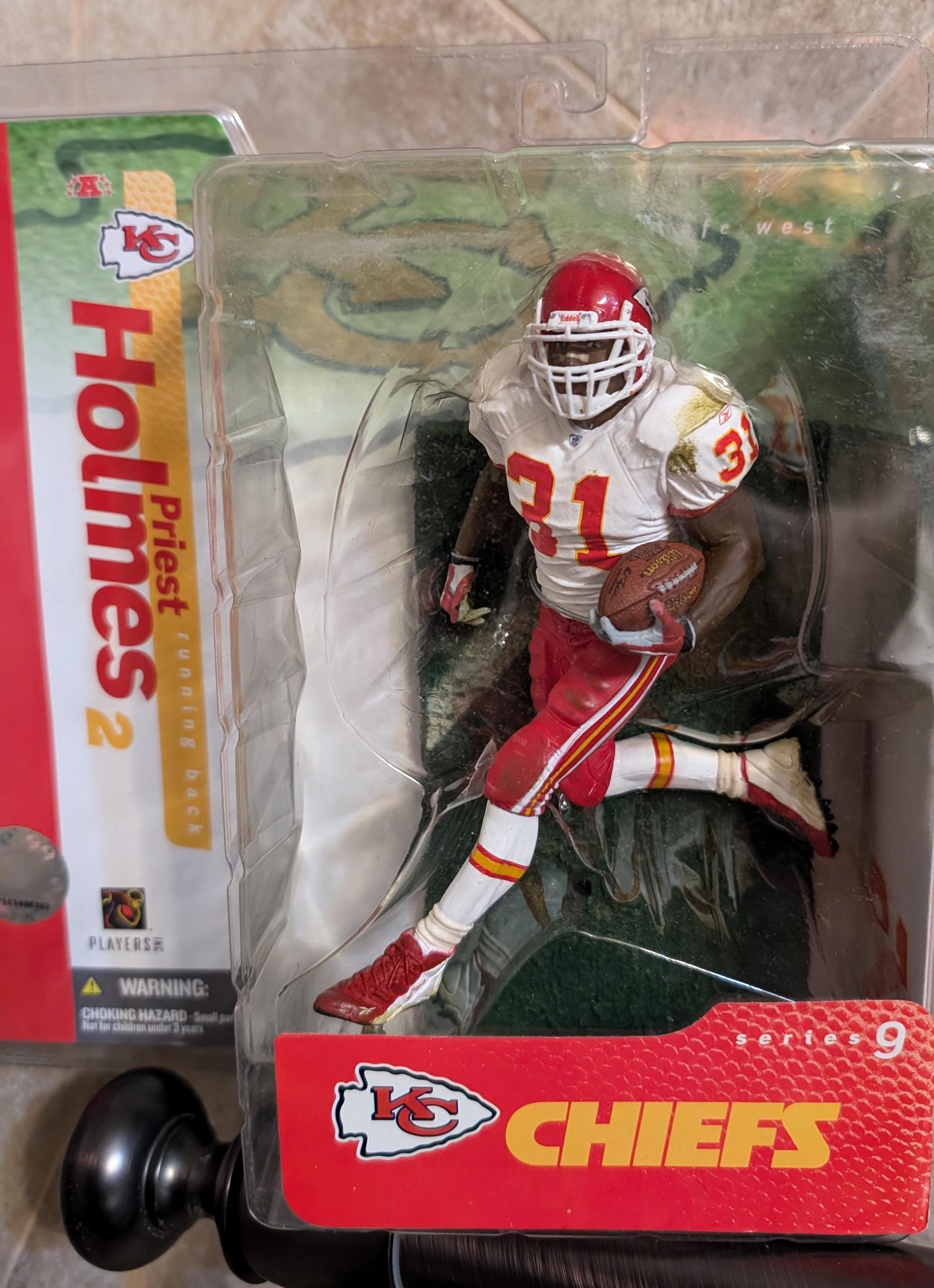 Vintage Mcfarlane Toys Sports Collection Priest Holmes Kansas City ...
