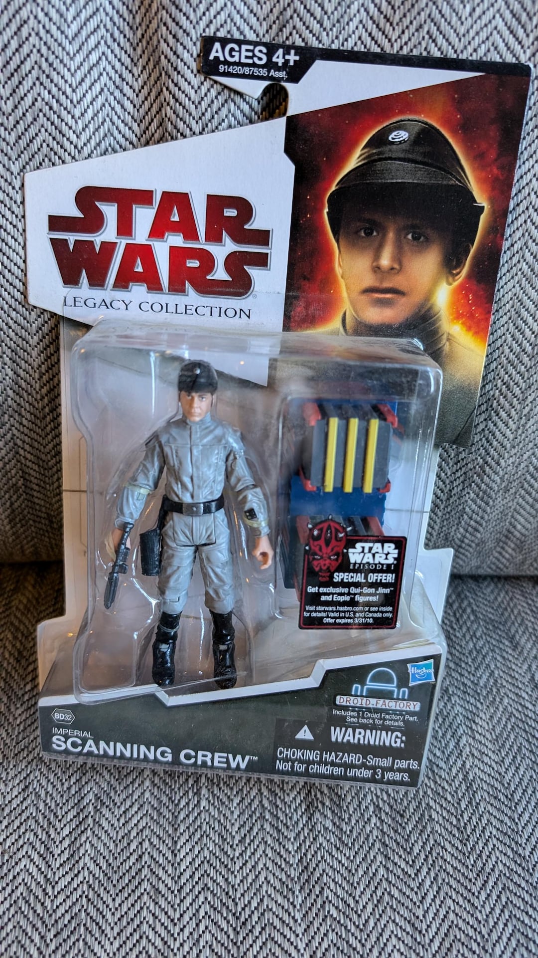 Vintage Star Wars Imperial Scanning Crew Legacy Collection 3.75 Inch ...