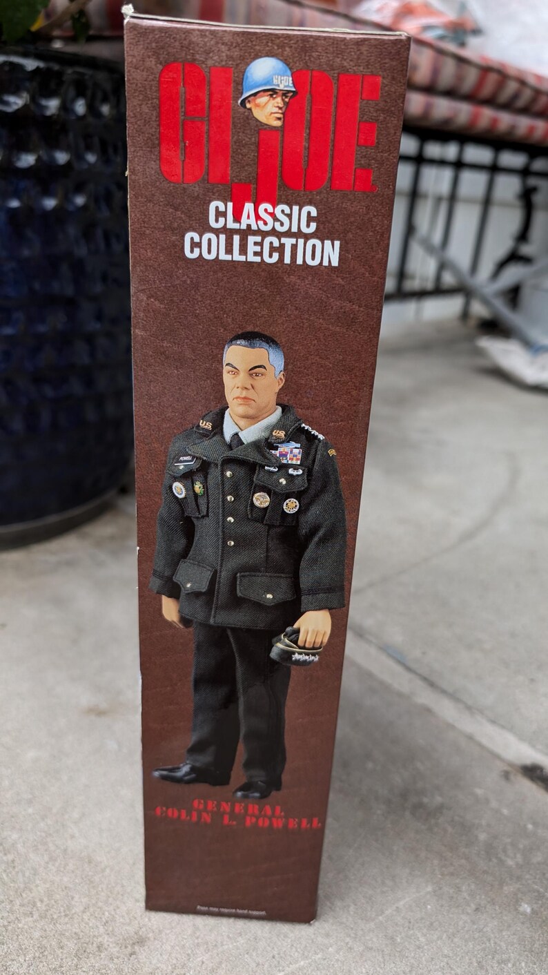 Vintage 1990s GI Joe Classic Collection General Colin Powell Operation ...