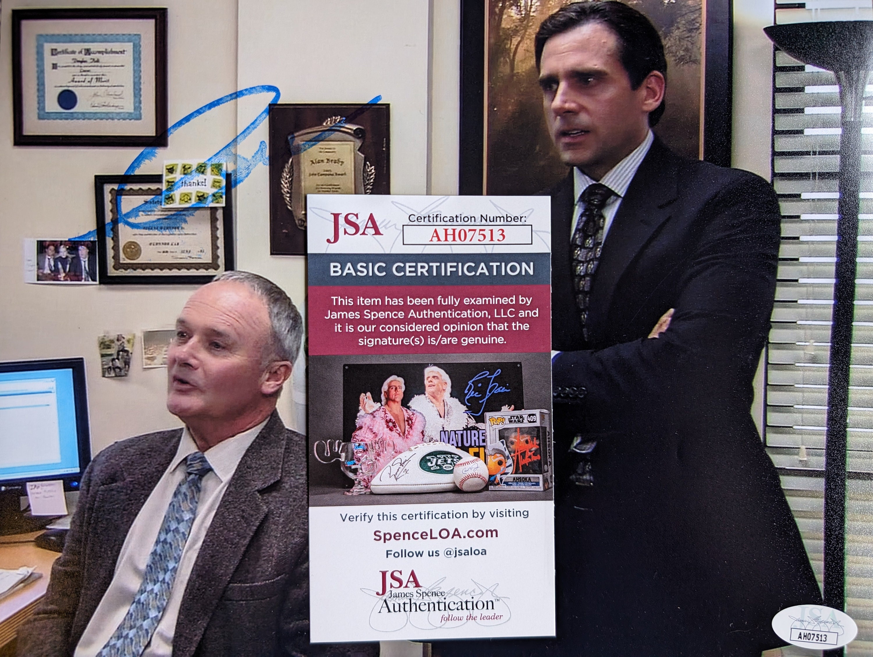 Autographed Creed Bratton the Office 8x10 Inch Framed Photo With ...