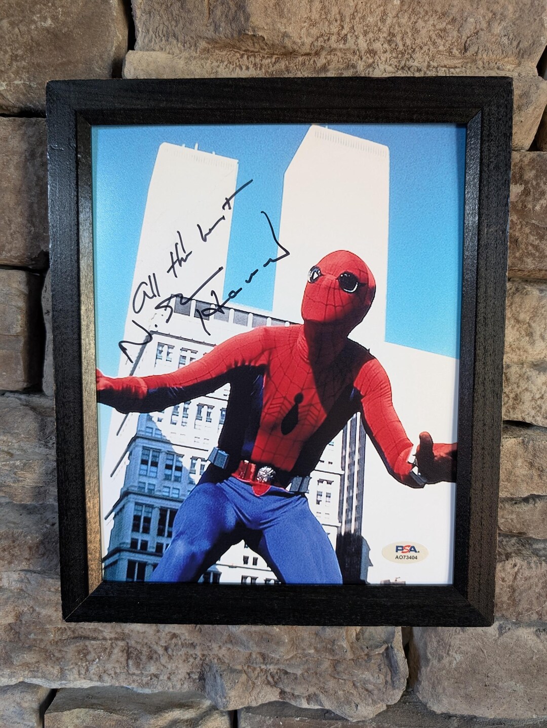 Autographed Nicholas Hammond the Amazing Spiderman TV Show 8x10 Inch ...
