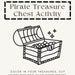 Pirate Treasure Chest Printable Activity | Kids Coloring Pages (PDF ...