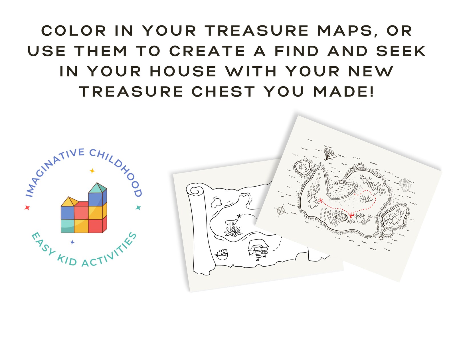 Pirate Treasure Chest Printable Kids Activity | Pirate Party Games ...