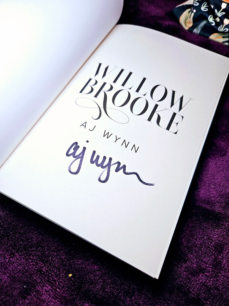 Signed Copy of Willowbrooke: A Slow Burn Mystery Romance - Etsy