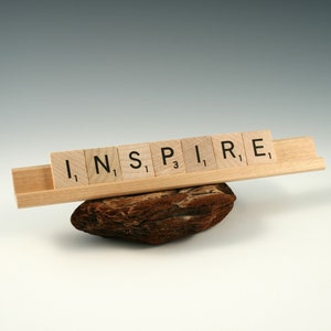 CREATE Scrabble Letters Sign RECYCLED - Etsy