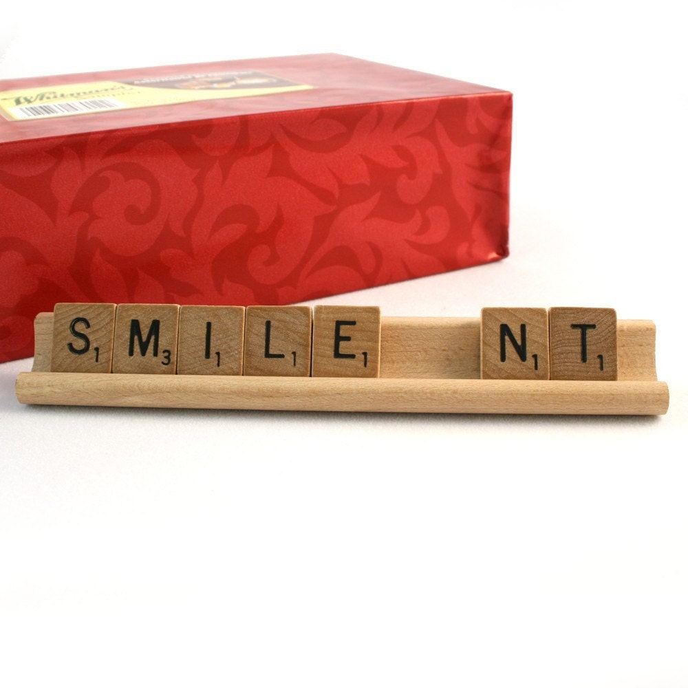 THANK YOU Scrabble Letters Sign RECYCLED - Etsy