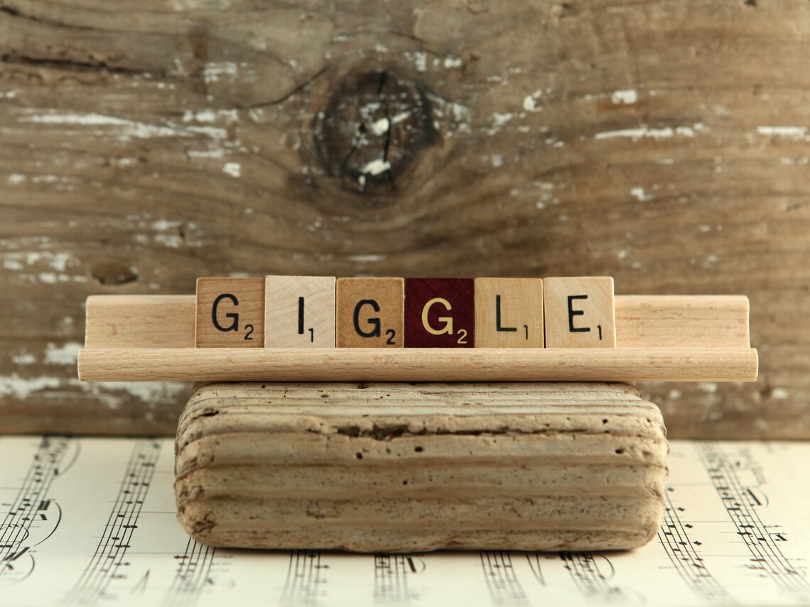 ENJOY LIFE Scrabble Letters Sign RECYCLED - Etsy