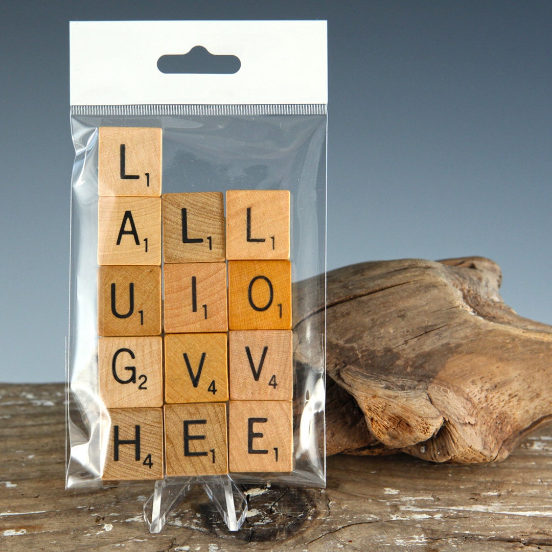 LIVE LAUGH LOVE Scrabble Letters Pack - Etsy