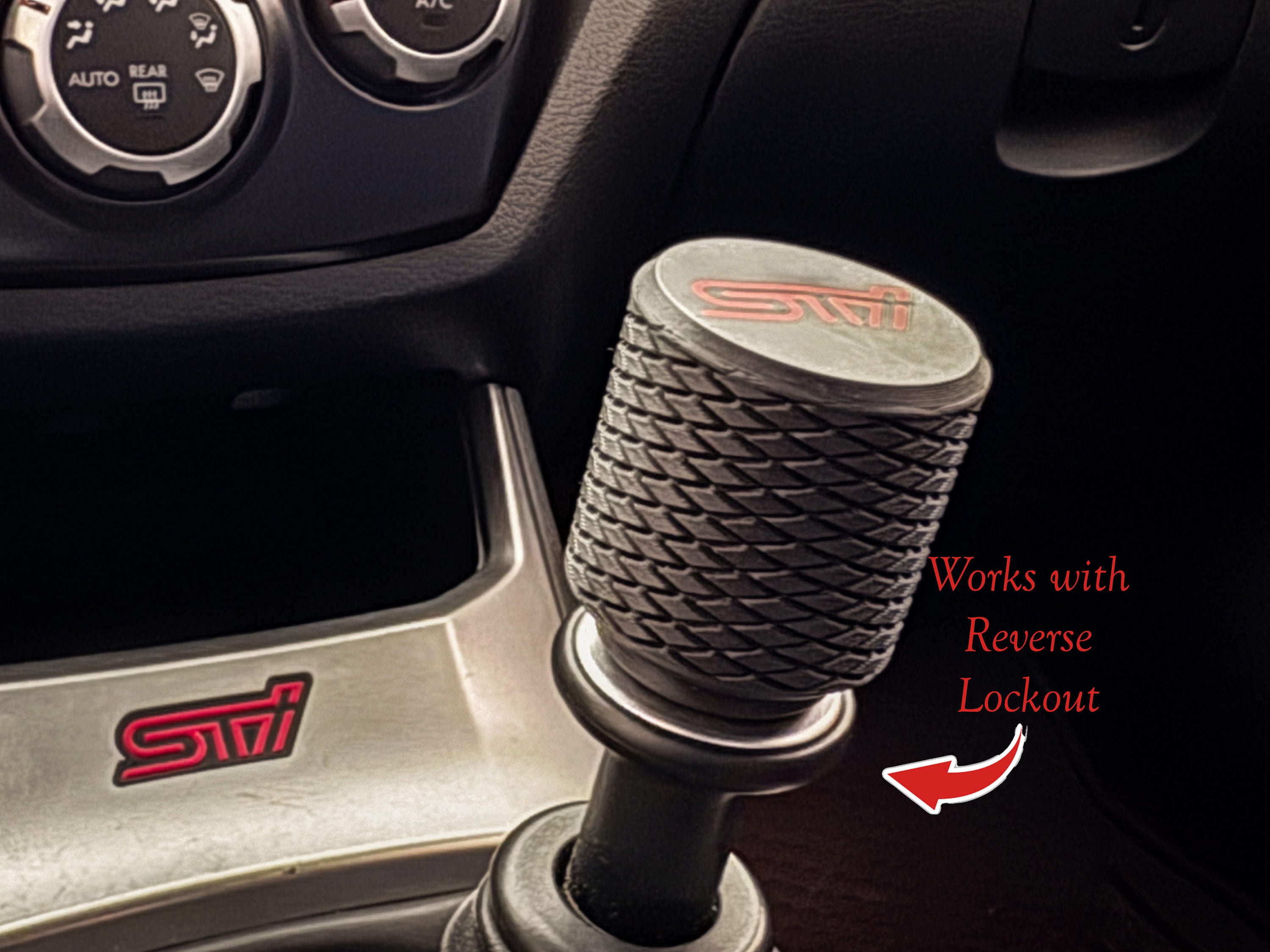 Shift Knob Subaru STI 6 Speed Gear Shift. Works With Reverse Lockout ...
