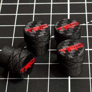 TRD Valve Stem Caps: Toyota 4runner, Tacoma, Tundra, SUV - Gift for ...