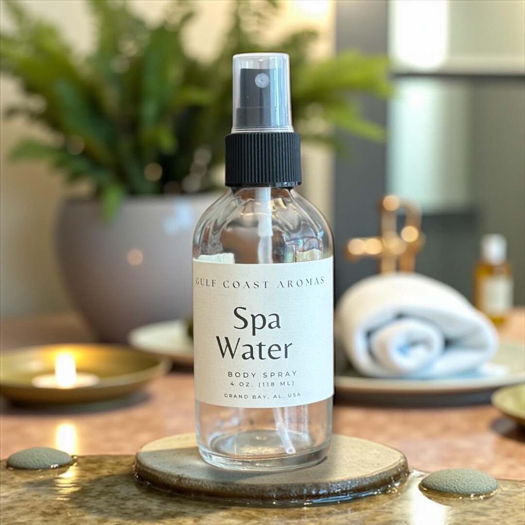 Spa Water Body Spray - Body Mist. Spa Scent Limited Edition - Etsy