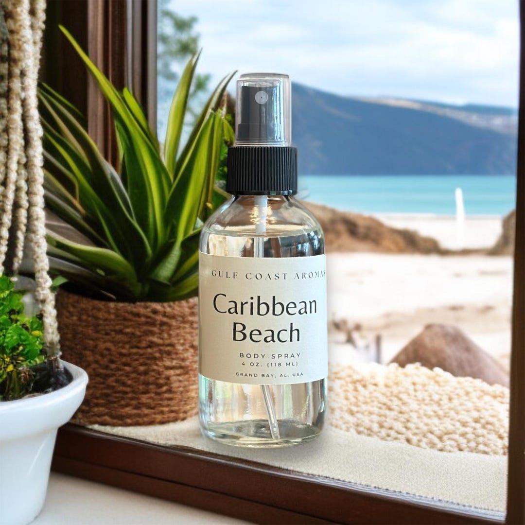 Caribbean Beach Body Spray - Body Mist. Inspired by Ouai St. Barts - Etsy