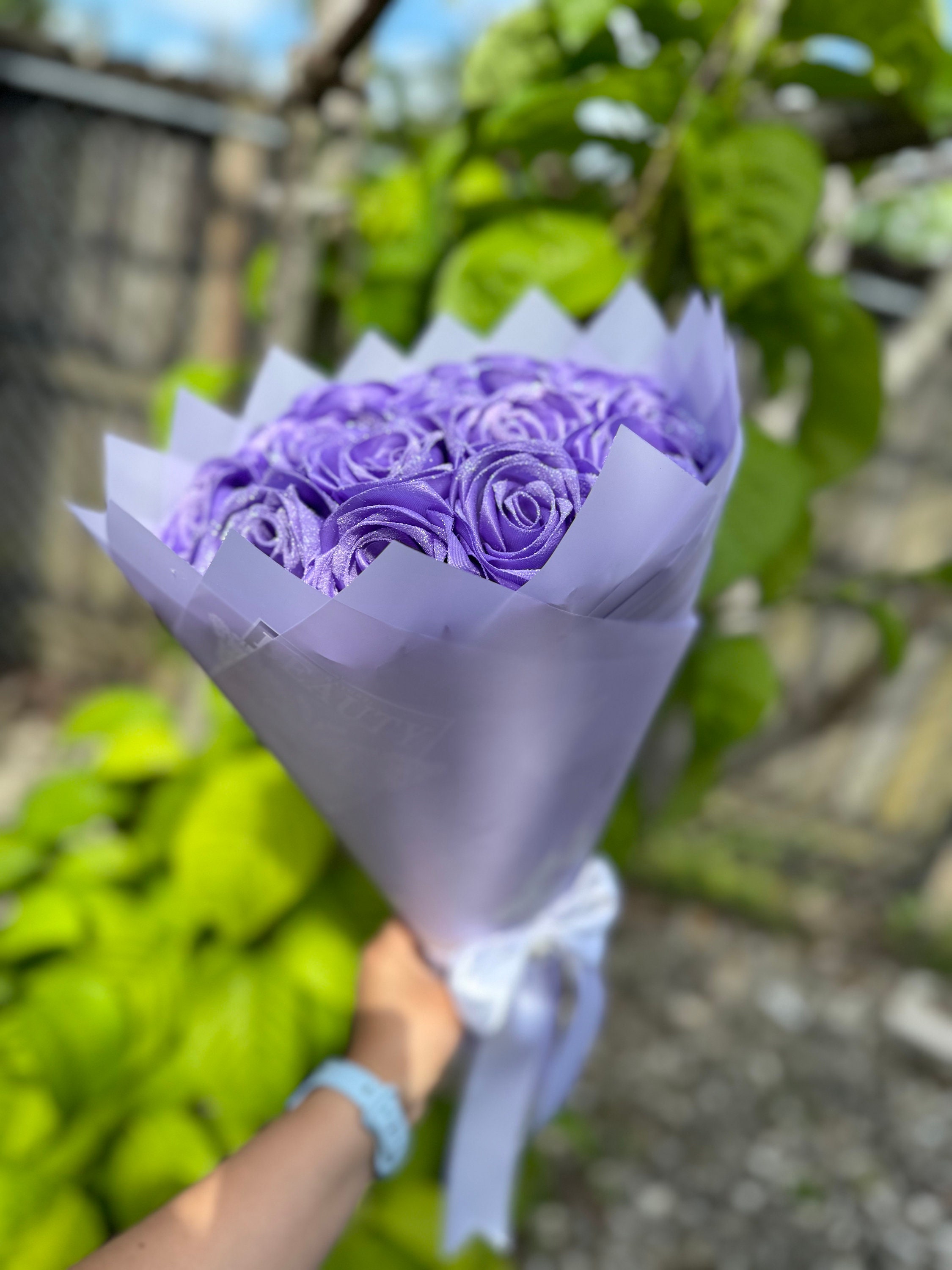 Eternal Roses, Eternal Rose Bouquet, Ramo Buchón, Mother's Day Gift ...