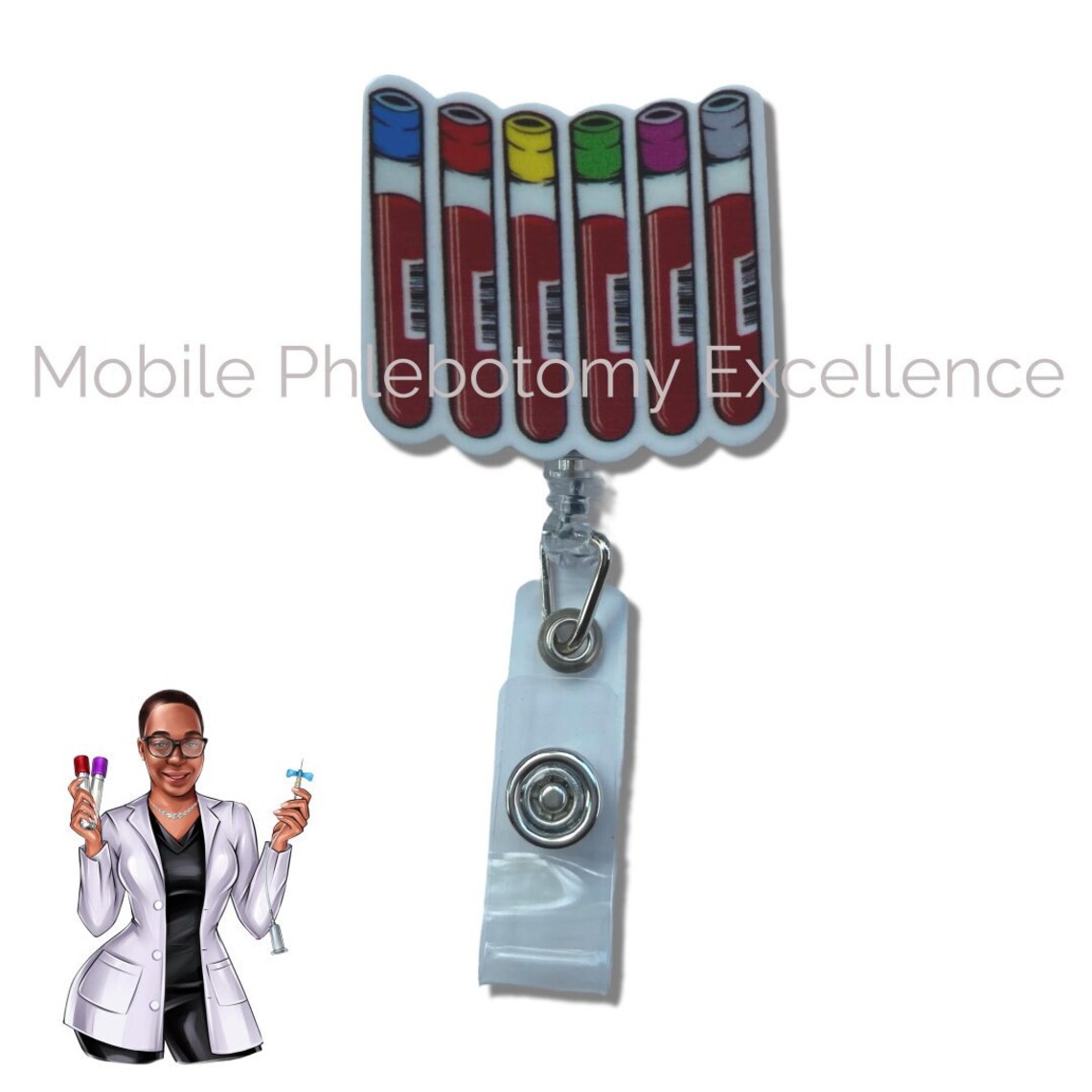 Phlebotomy Order of Draw Badge Reel - Etsy