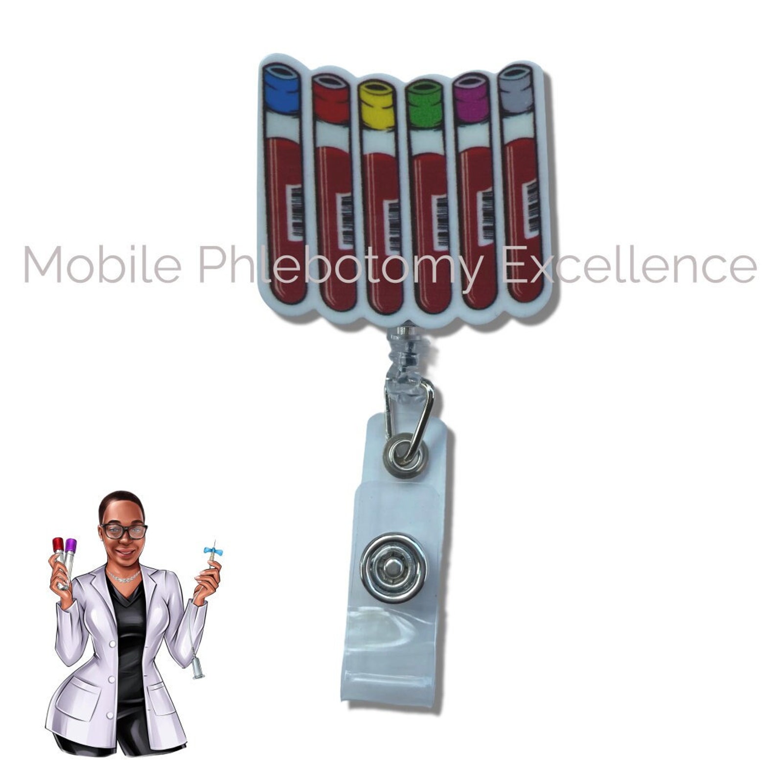 Phlebotomy Order of Draw Badge Reel - Etsy