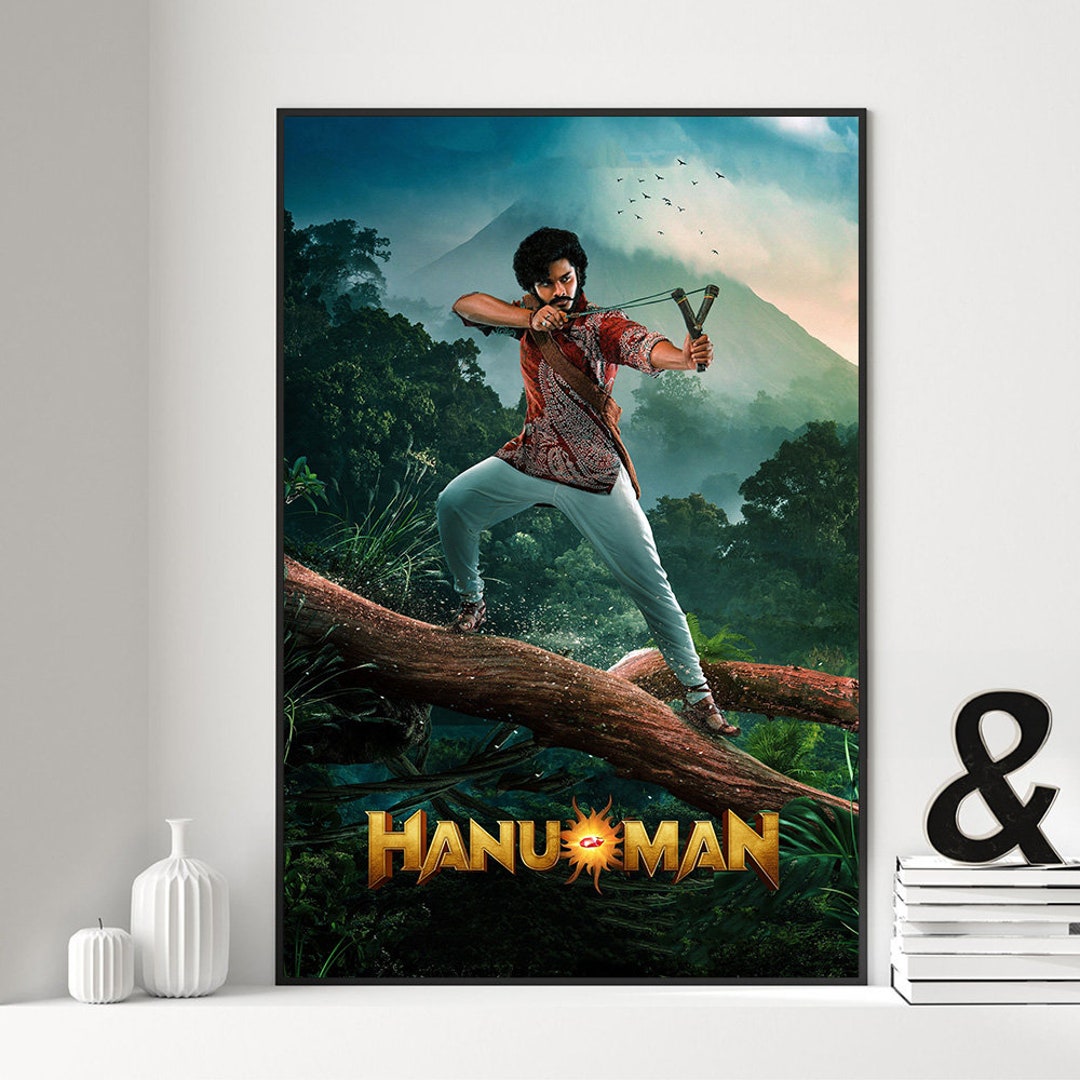 Hanu-man 2024 Movie Poster,wall Decor Printings,modern Wall Decor ...