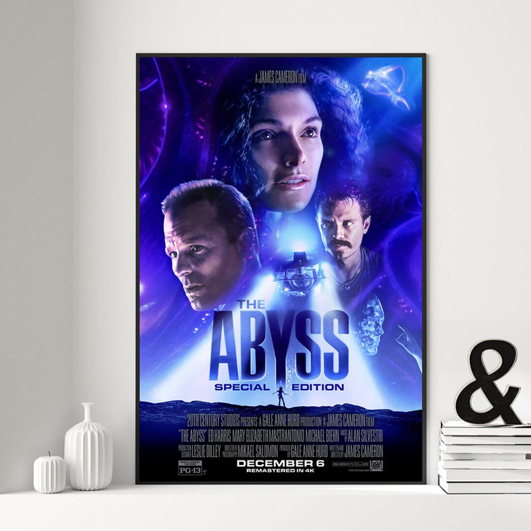 The Abyss 1989 Movie Poster, Wall Decor Printings, Modern Wall Decor ...
