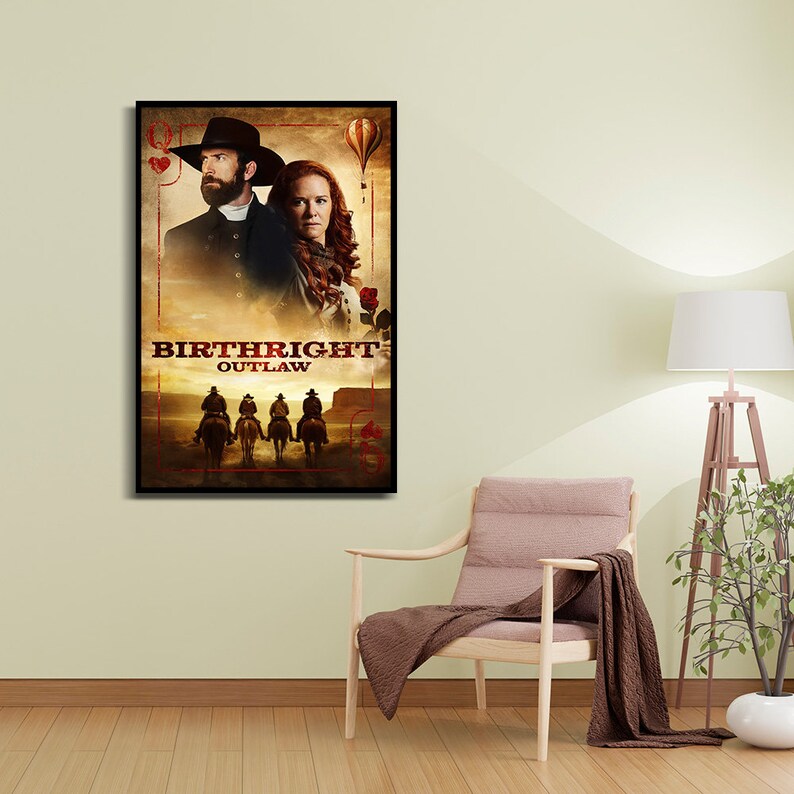 Birthright Outlaw 2023 Movie Poster,wall Decor Printings,modern Wall ...