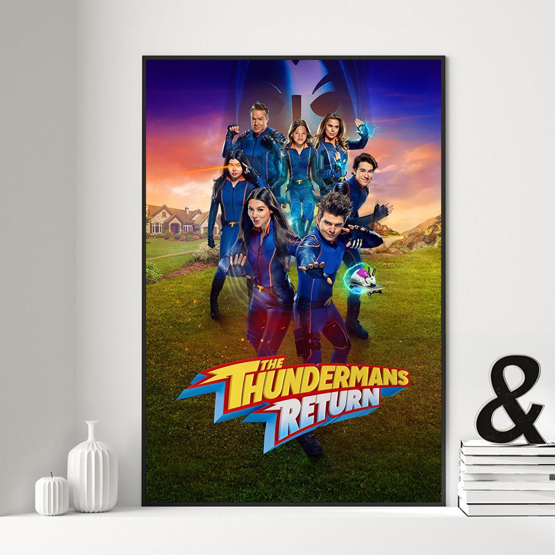 The Thundermans Return 2024 Movie Poster,wall Decor Printings,modern ...