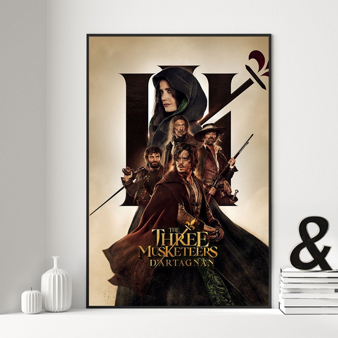 The Three Musketeers D'artagnan 2023 Movie Poster,wall Decor Printings ...