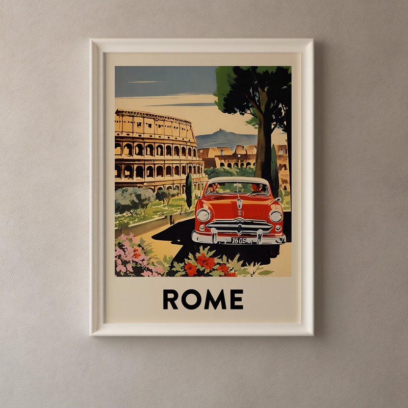 Rome Print - Etsy