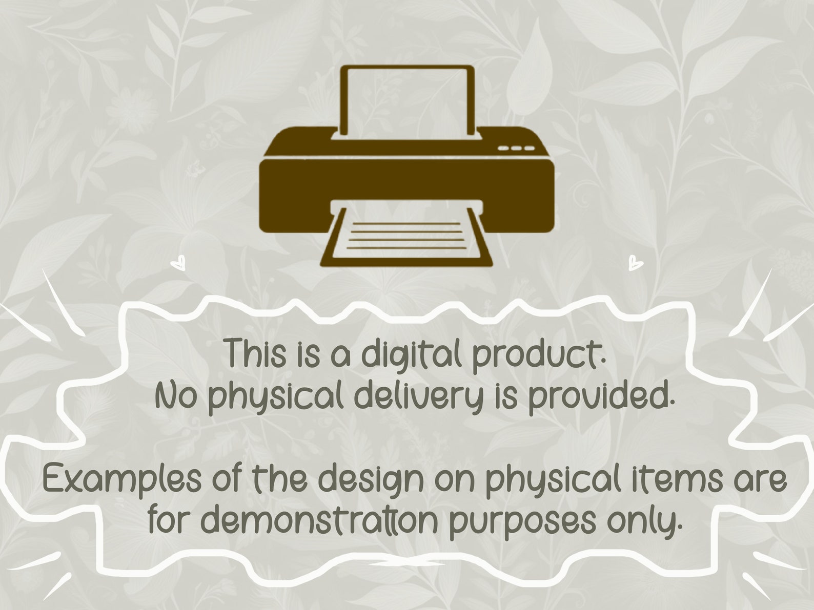 Green Botanical Leaf Pattern, Seamless Floral Digital Paper, Nature ...