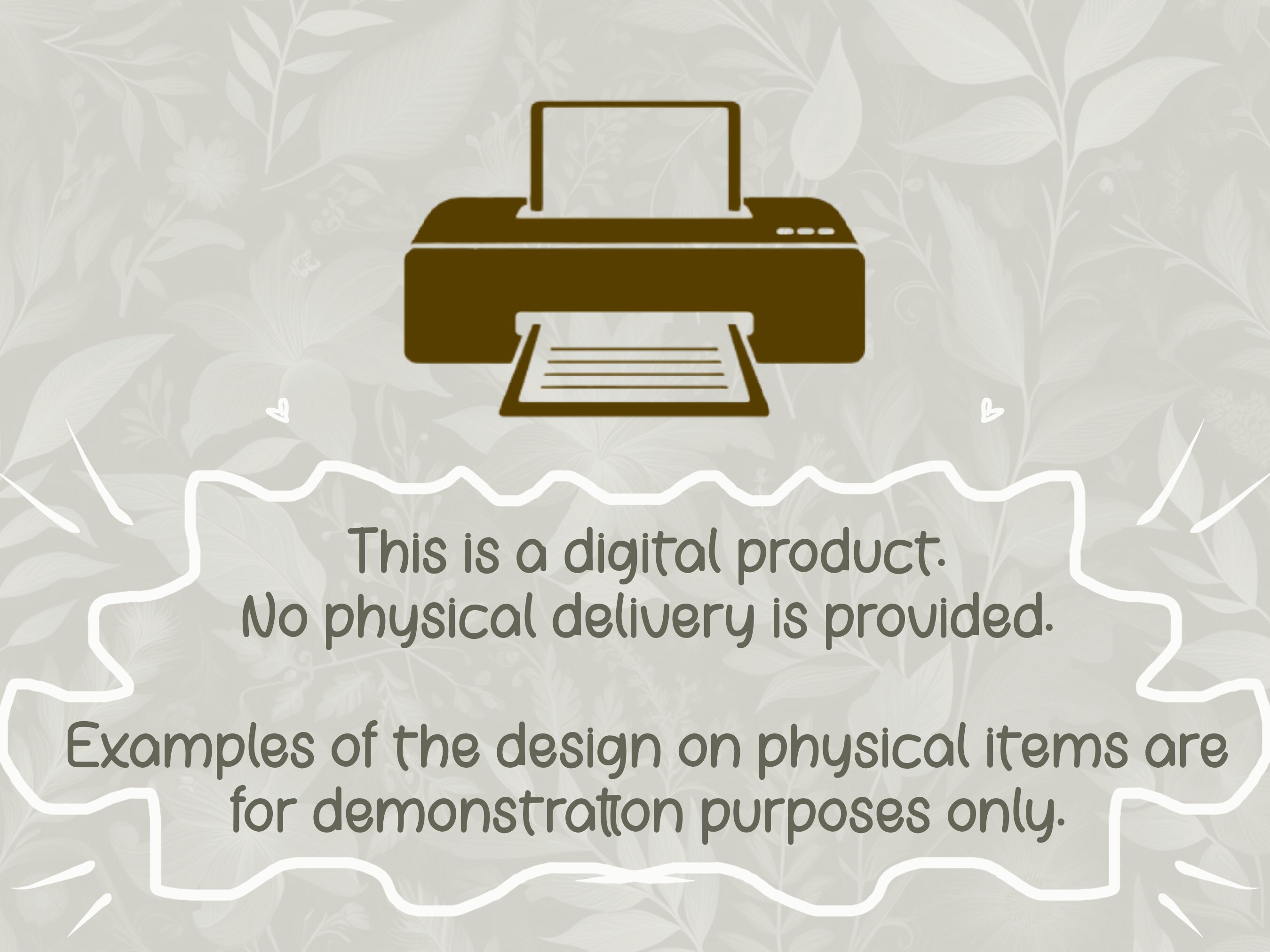 Green Botanical Leaf Pattern, Seamless Floral Digital Paper, Nature ...