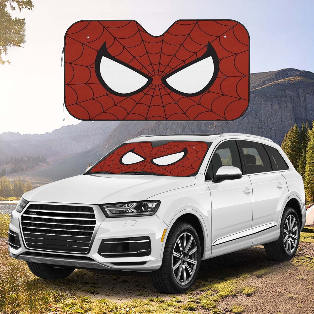 Personalized Amazing Spiderman Car Glass Sun Visor Custom Car Sun Visor ...
