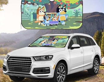 Bluey Car Sunshade - Etsy
