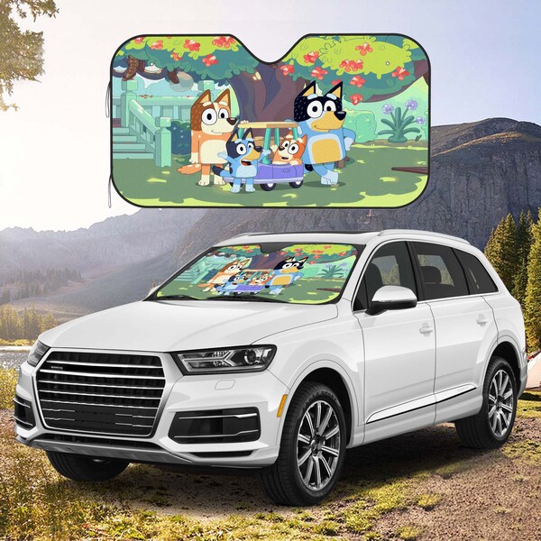 Bluey Sunshade - Etsy