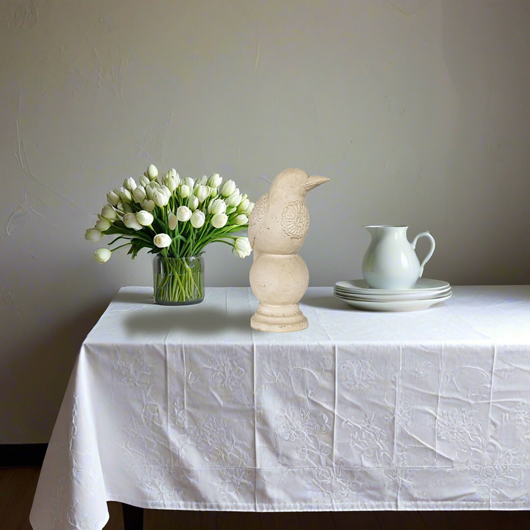 Vintage Plaster Bird Garden Ornaments Garden Decoration Retro ...