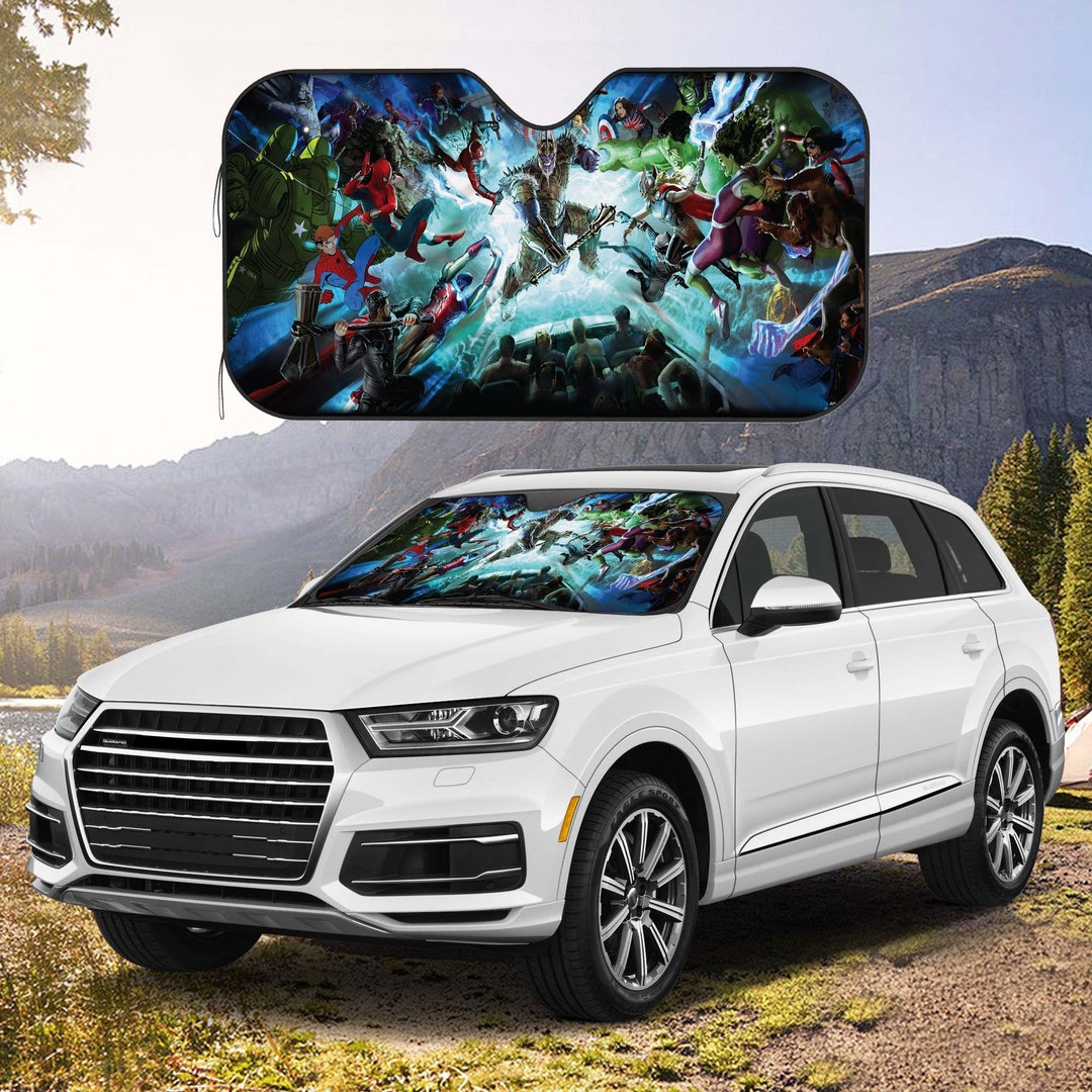 Personalized She-hulk Car Windshield Sun Visor Custom Car Windshield ...