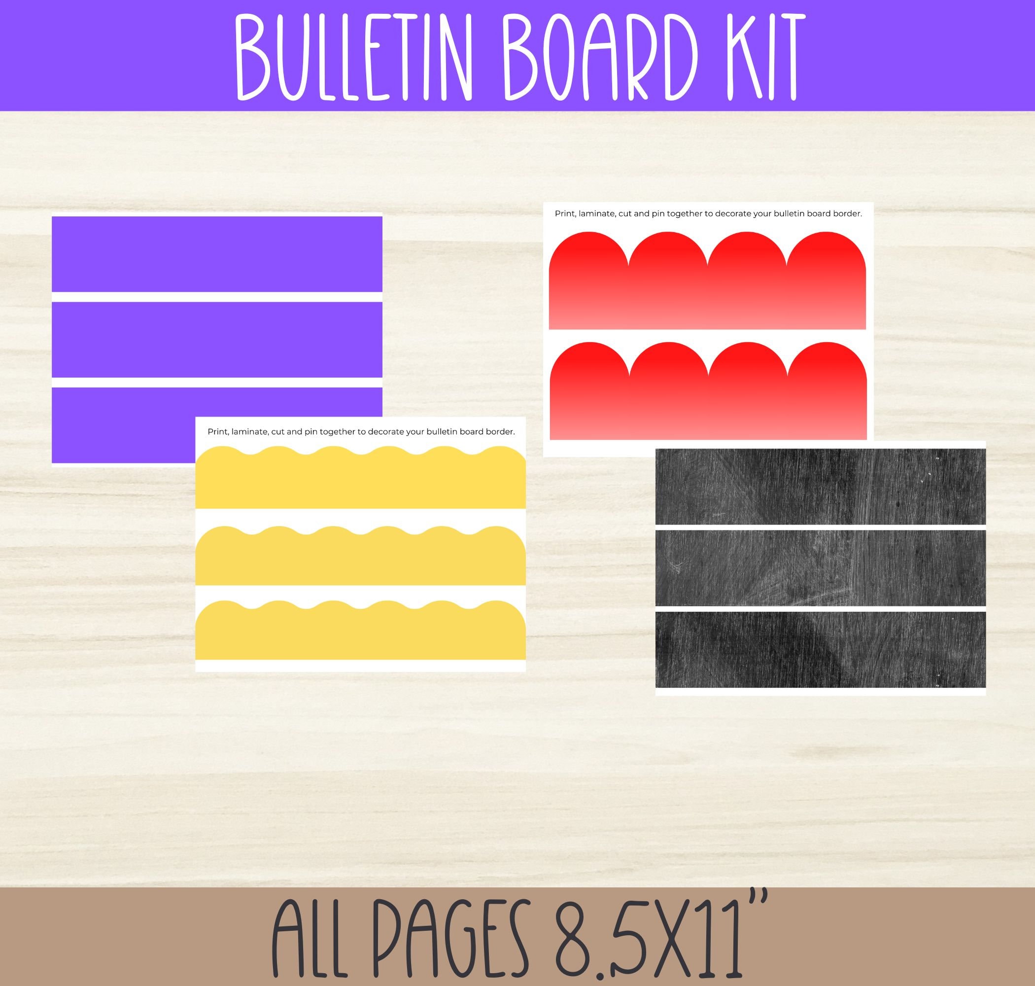 Welcome Back to School Bulletin Board Kit | First Day of School ...
