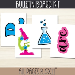 Inventors Are Thinkers Science Bulletin Board Kit (digital Download) - Etsy