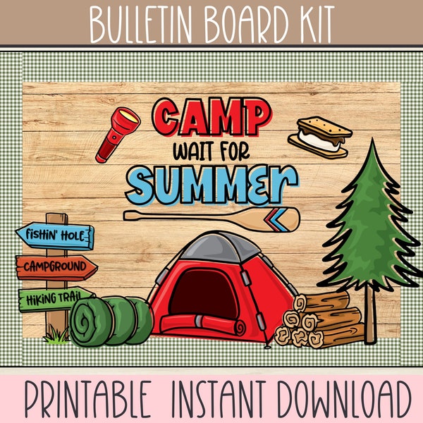 Camping Bulletin Board - Etsy