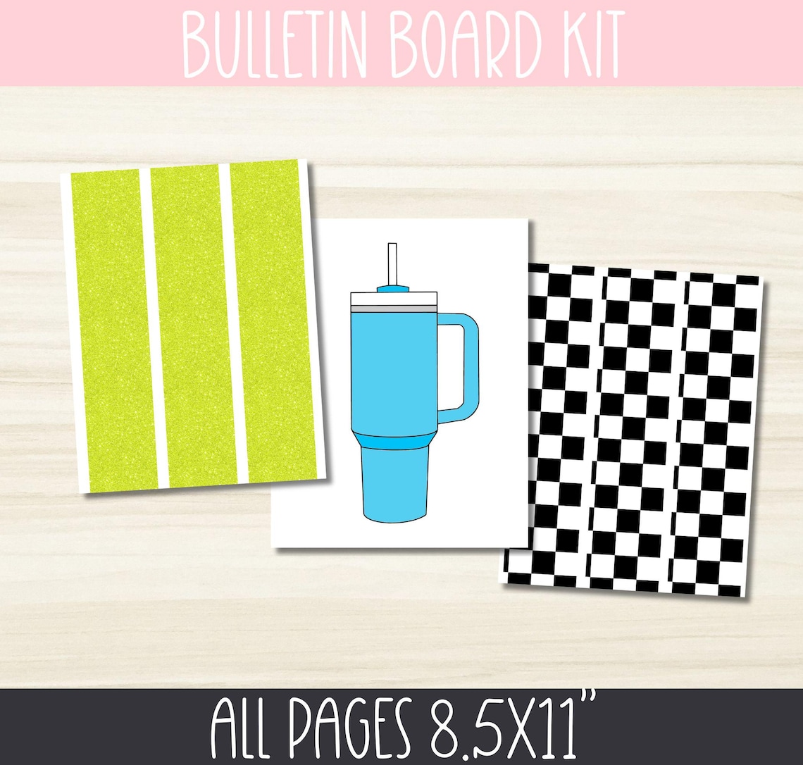 Welcome Back to School Bulletin Board Kit: Bright Classroom Decor - Etsy