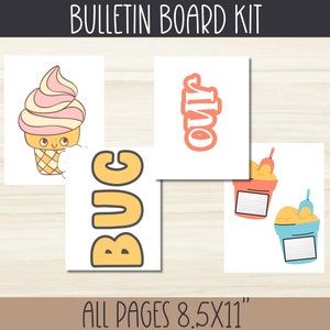Summer Bucket List Bulletin Board Kit: Groovy Classroom Decor - Etsy