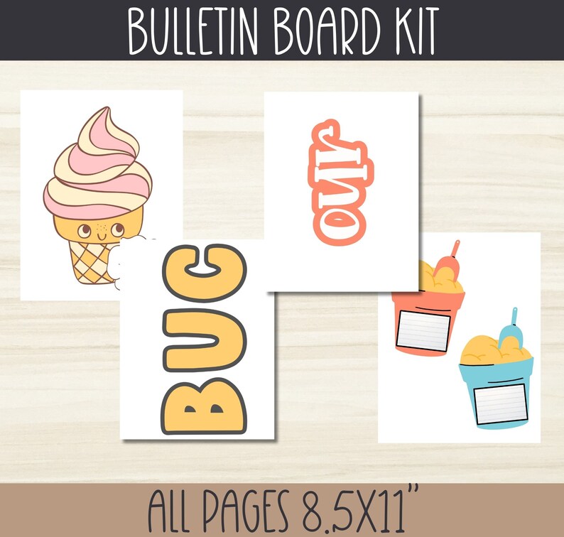 Summer Bucket List Bulletin Board Kit: Groovy Classroom Decor - Etsy