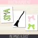 Wicked Witch Bulletin Board Kit: Pink & Green Classroom Decor (instant ...