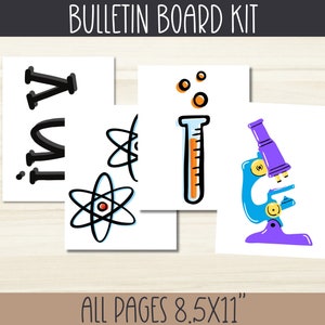 Inventors Are Thinkers Science Bulletin Board Kit (digital Download) - Etsy