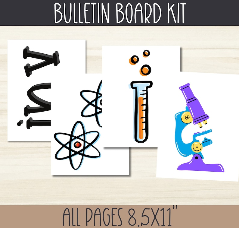 Inventors Are Thinkers Science Bulletin Board Kit (digital Download) - Etsy