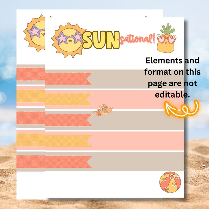 Sun Sational Teacher and Staff Week Itinerary | Teacher Appreciation ...